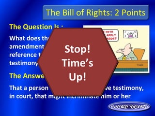 Bill of Rights Jeopardy | PPT