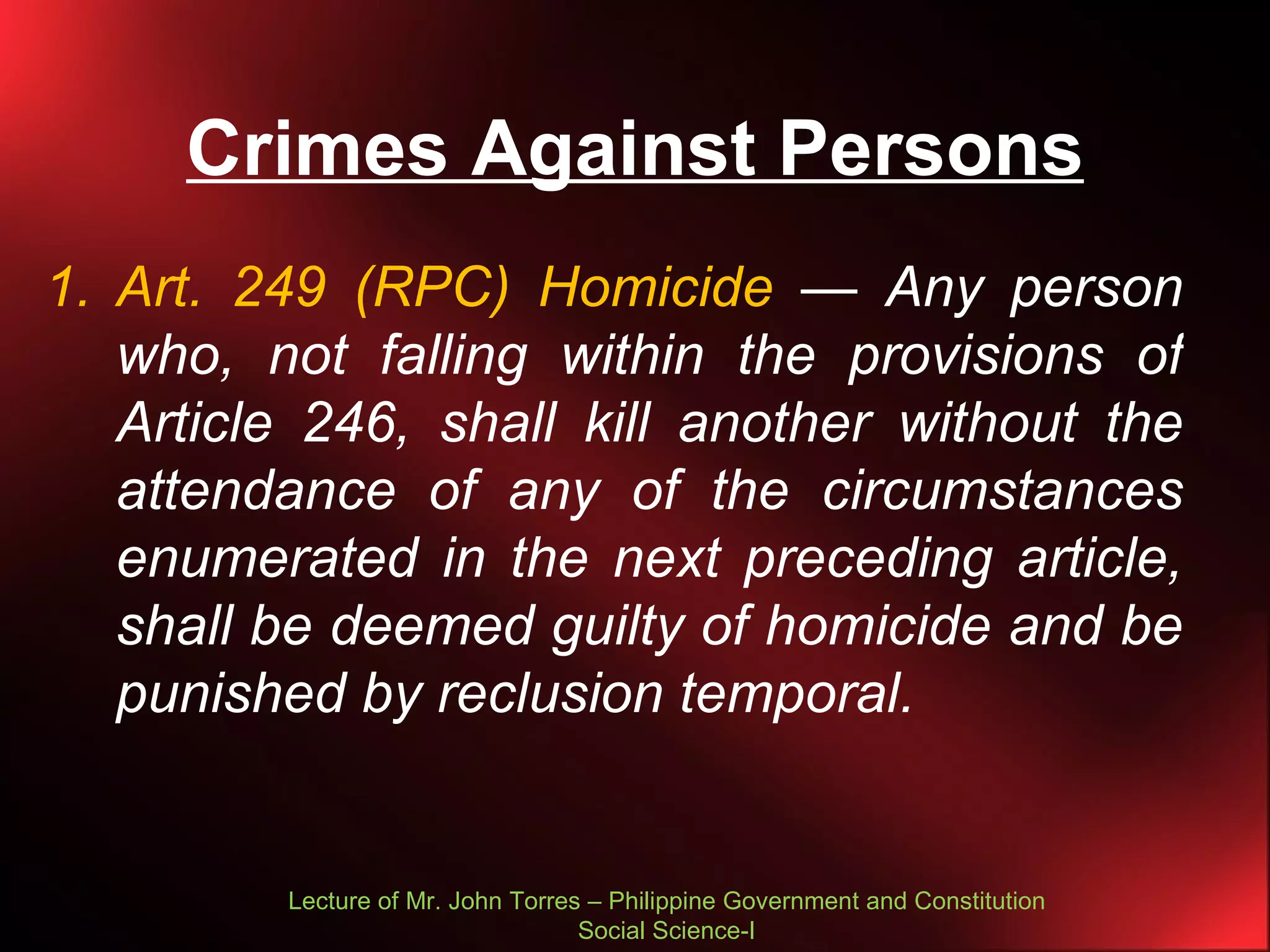 Bill of rights (lecture) | PPT