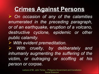 Bill of rights (lecture) | PPT