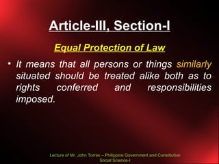Bill of rights (lecture) | PPT
