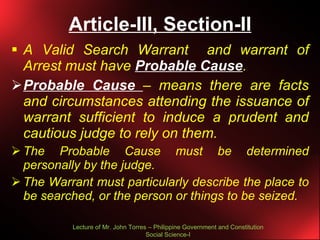 Bill of rights (lecture 2) | PPT