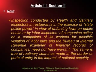 Bill of rights (lecture 2) | PPT