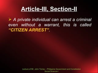 Bill of rights (lecture 2) | PPT