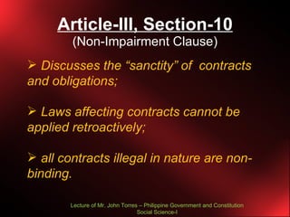 Bill of rights (lecture 4) | PPT