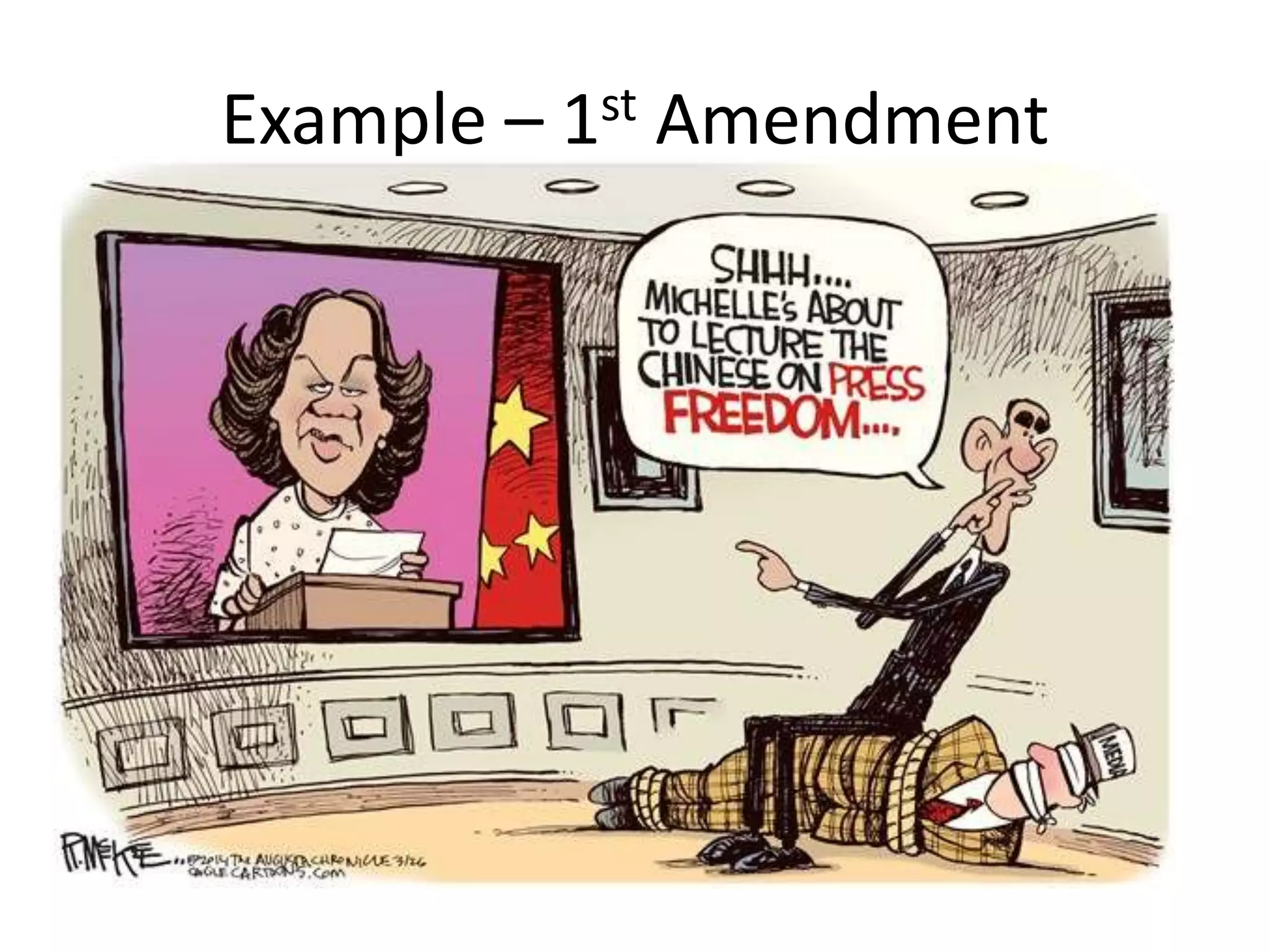 Bill of rights political cartoon | PPTX