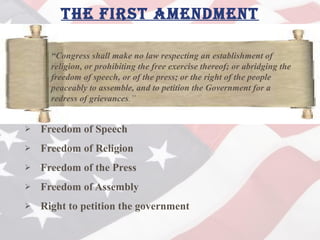 Bill of rights power point rev 1 | PPT
