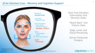 Bill Parker (Creative Microsystems): Augmented Applications for an AI ...