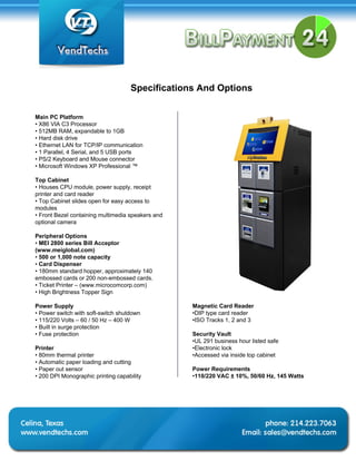 Billpayment24 Flyer | PDF