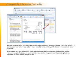 BillQuick Billing Tips and Tricks | PPTX