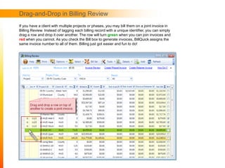 BillQuick Billing Tips and Tricks | PPT