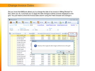 BillQuick Billing Tips and Tricks | PPTX
