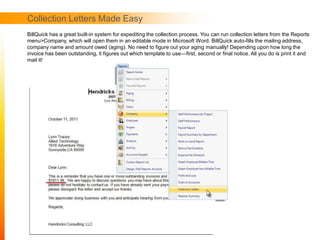 BillQuick Billing Tips and Tricks | PPTX