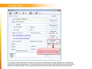 BillQuick Management Tips & Tricks | PPTX