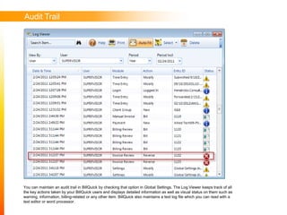 BillQuick Management Tips & Tricks | PPTX