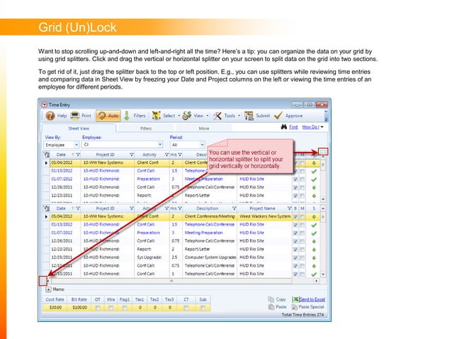 BillQuick User Interface Tips & Tricks | PPT