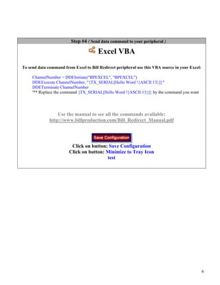 Microsoft Excel and peripheral via VBA DDE (RS-232, TCPIP, USB, UDP ...) | PDF | Computing ...