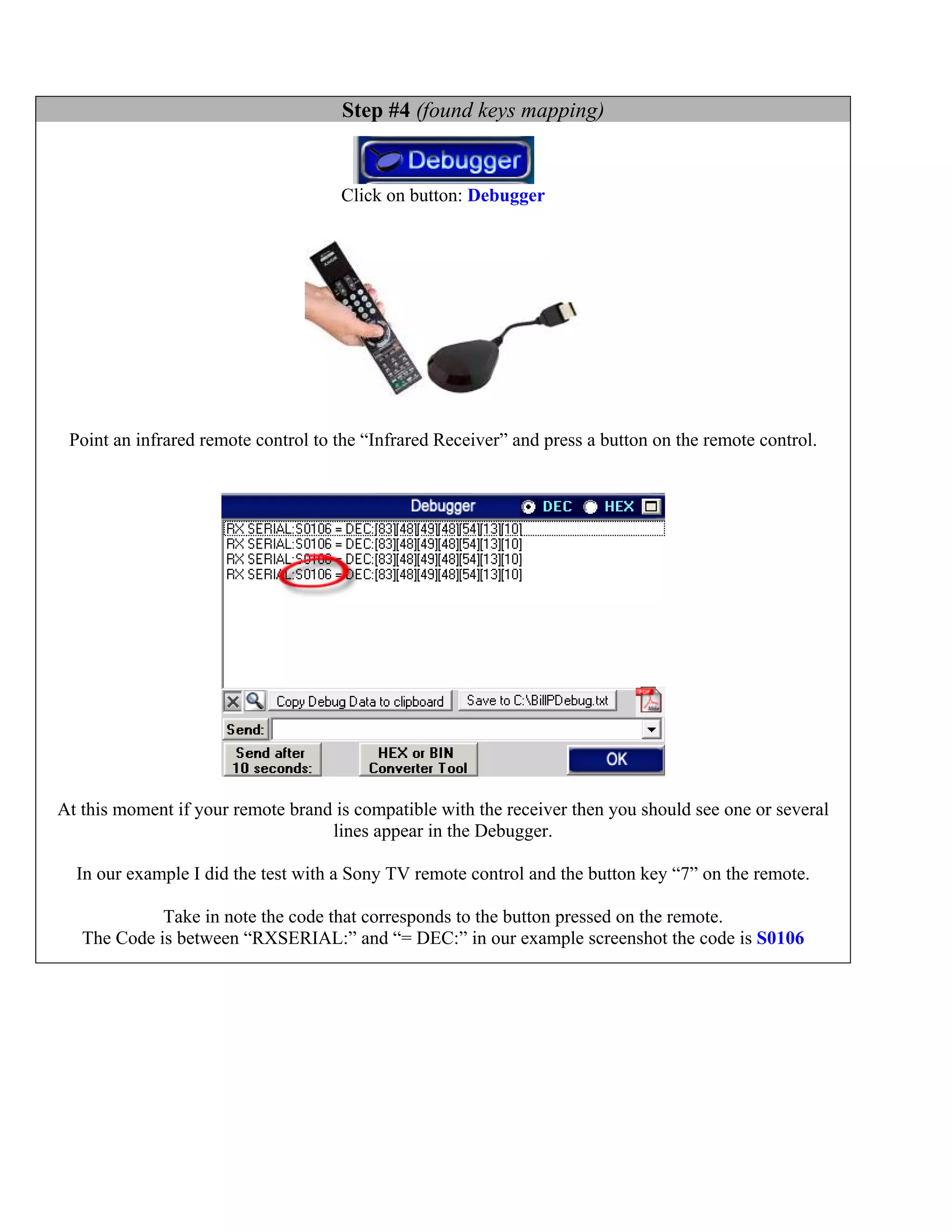 Control infrared remote controls receiver RS-232 | PDF