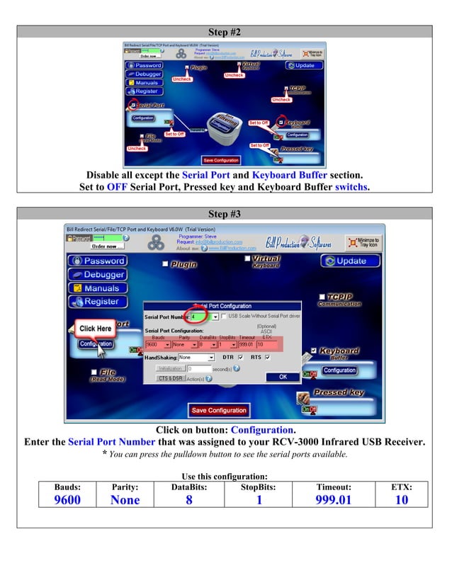 Control infrared remote controls receiver RS-232 | PDF