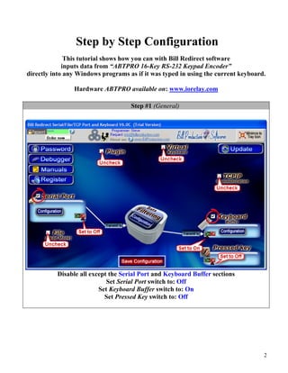 Storm Keyboard / Keypad RS-232 Wedge keyboard solution | PDF