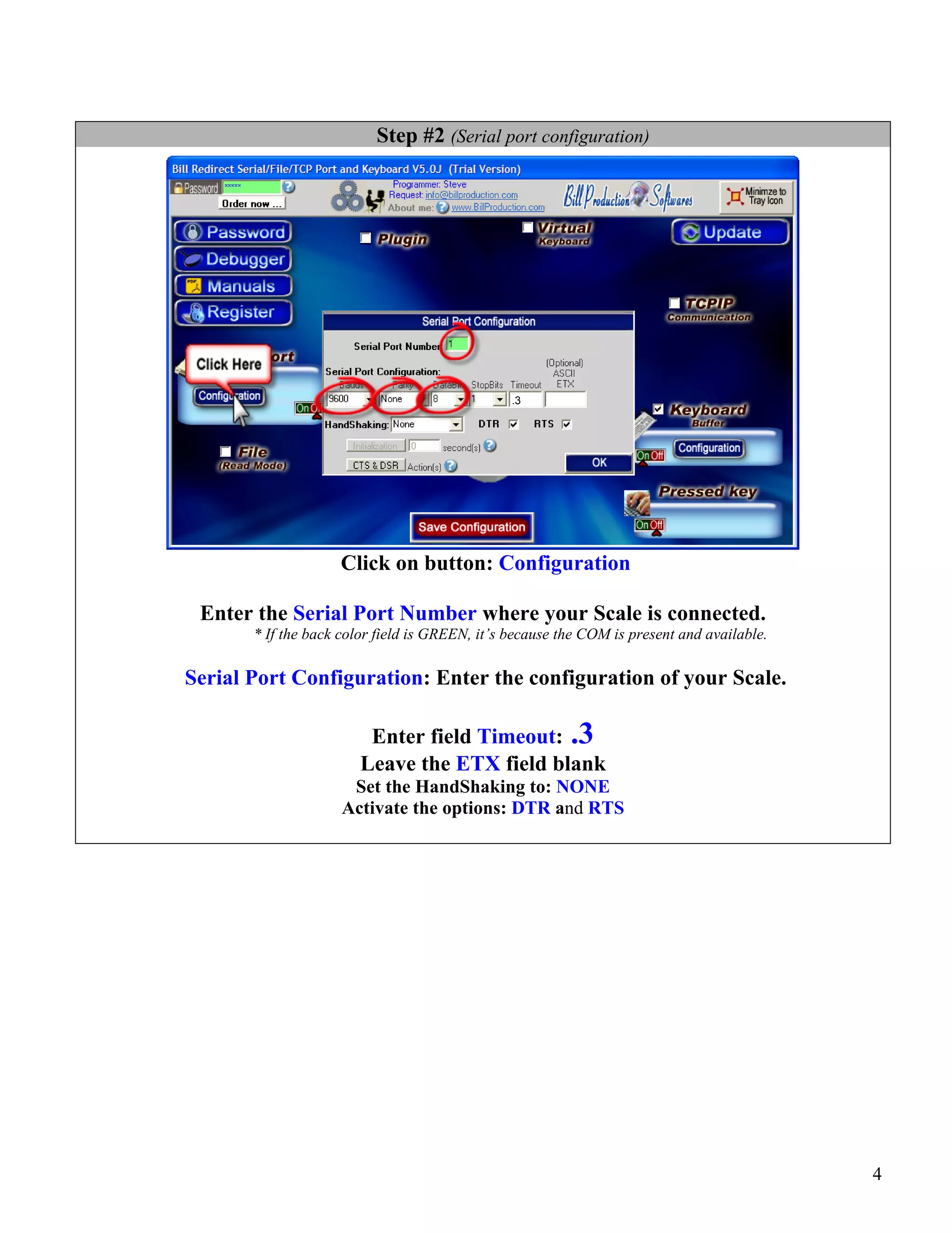 RS232 USB Balance and Scale Software | PDF