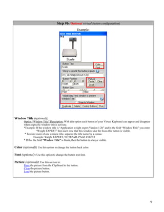 RS232 USB Balance and Scale Software | PDF