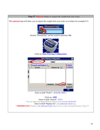 RS232 USB Balance and Scale Software | PDF
