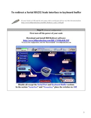 RS232 USB Balance and Scale Software | PDF