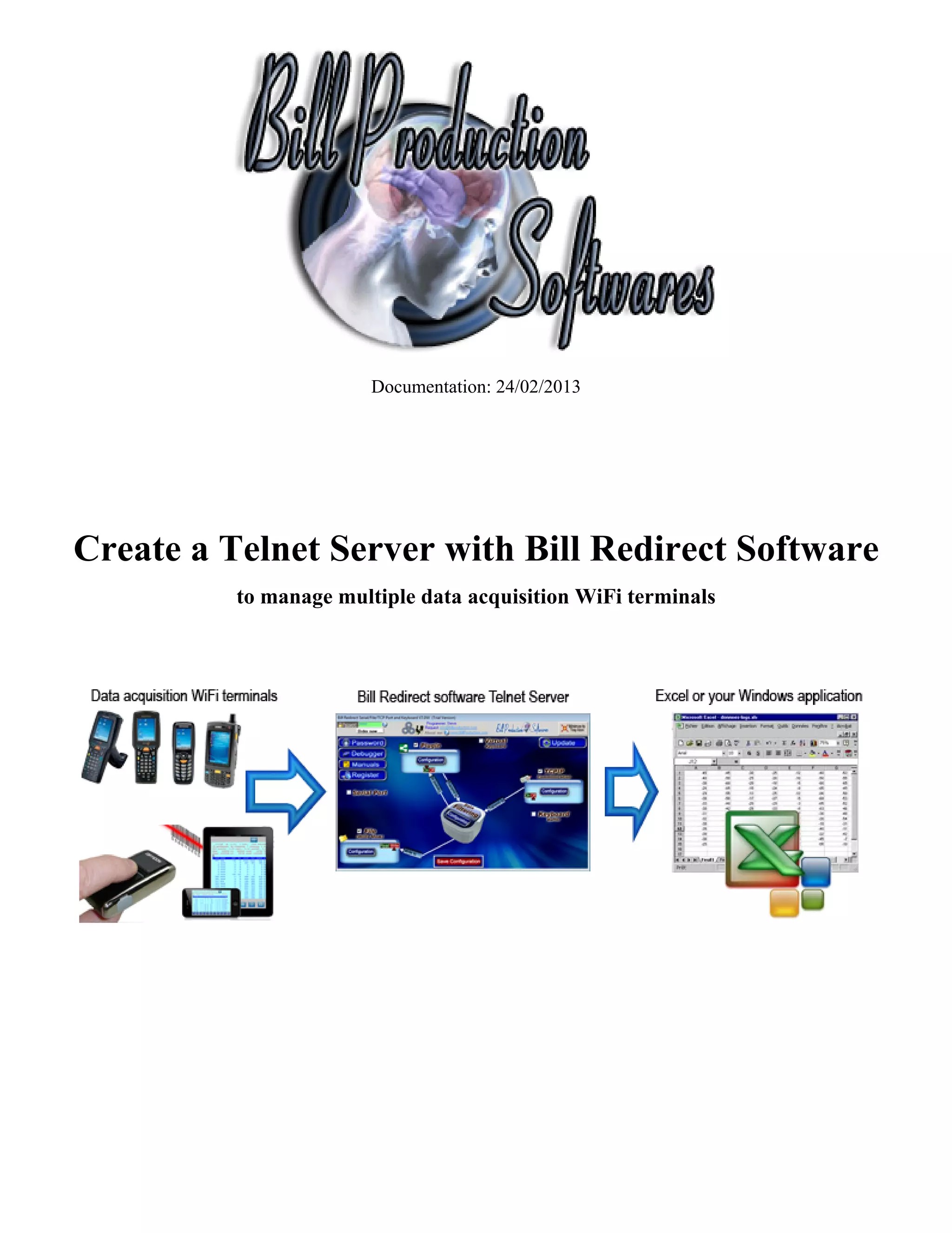 Windows Telnet Server for your mobile devices, RF Terminal data ...