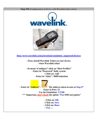 Windows Telnet Server for your mobile devices, RF Terminal data ...