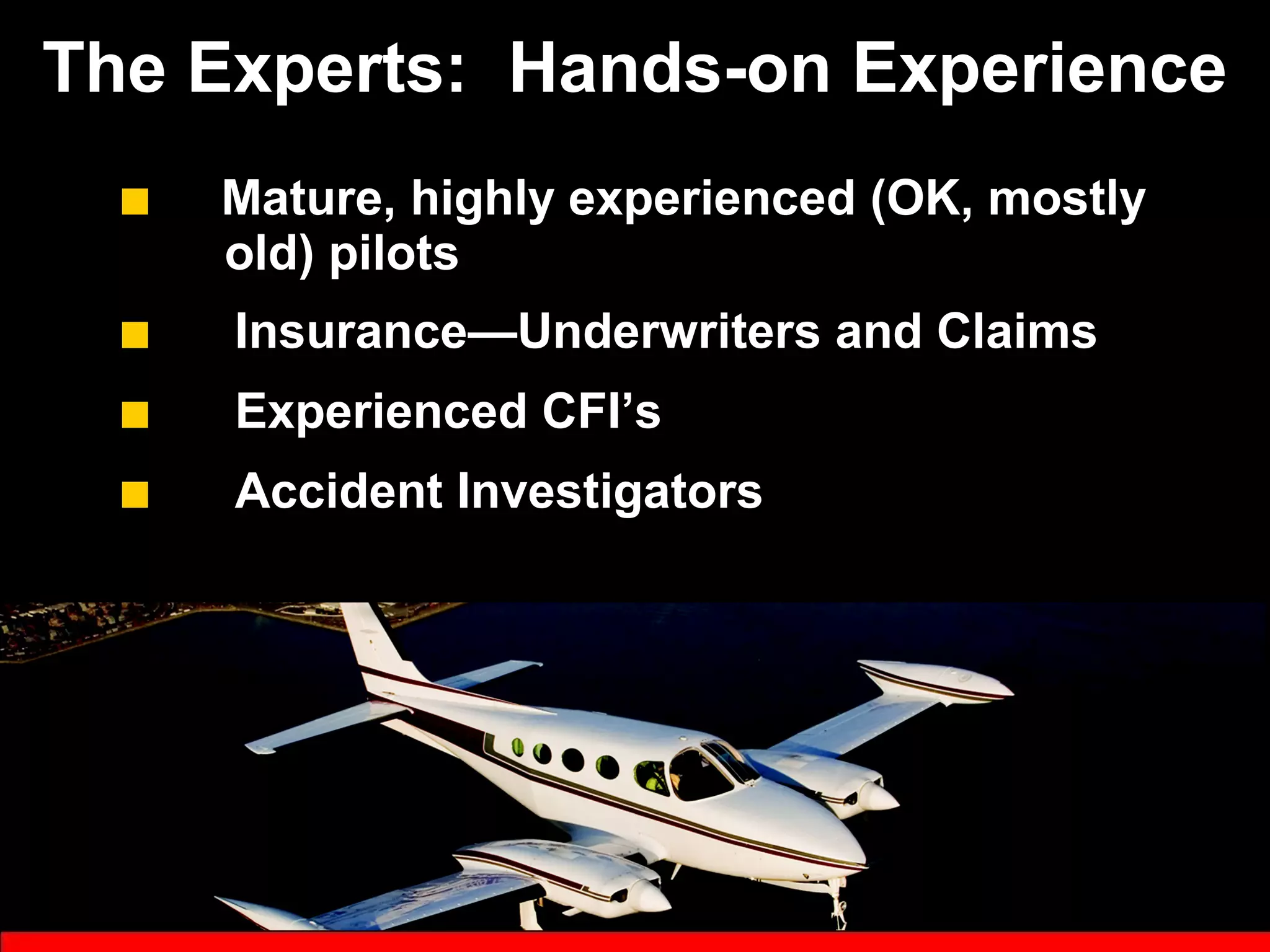 Dr. Bill Rhodes: Warning Signs In Pilots | PPS | Air Travel | Travel Type