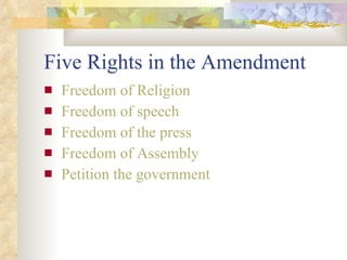 Bill of Rights | PPT