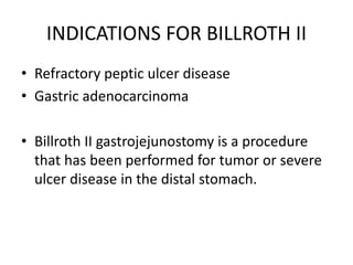BILLROTH SURGICALPROCEDURE PRESENTATION.pptx