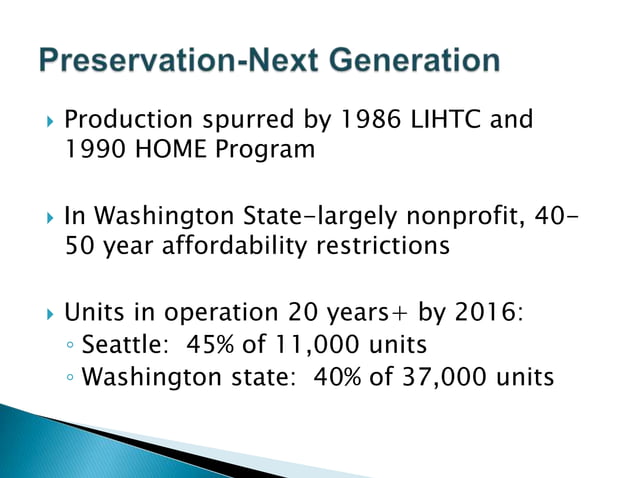 Bill Rumpf, Mercy Housing Northwest | PPT