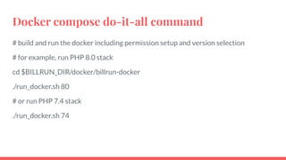 BillRun Docker Introduction | PPT