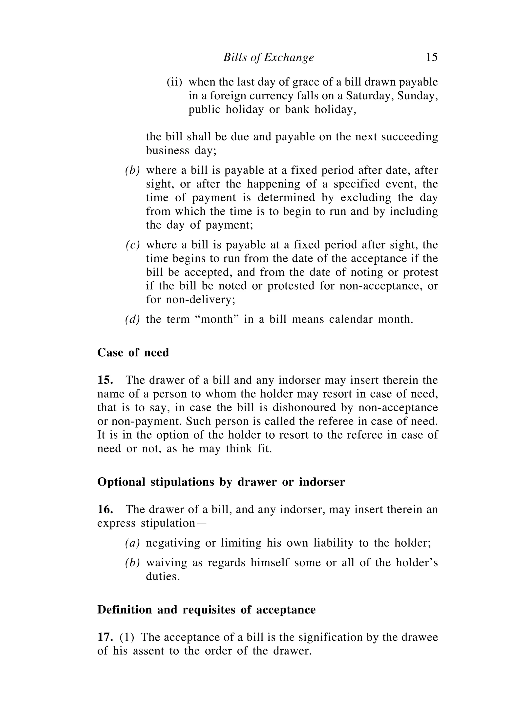 Bills of exchange_act 1949 | PDF