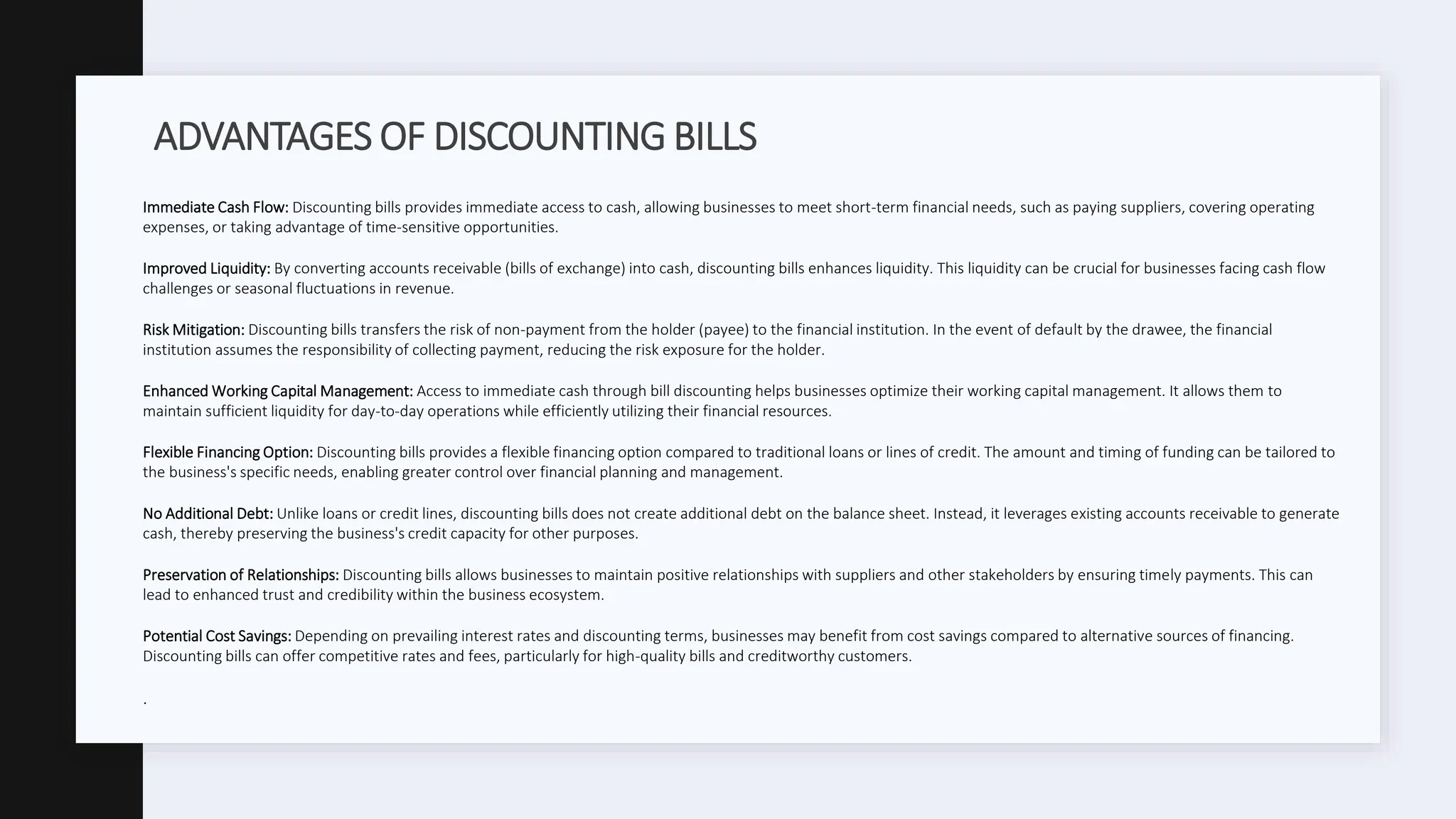 Bills of Exchange and Discounting.fgbgdpptx | PPTX
