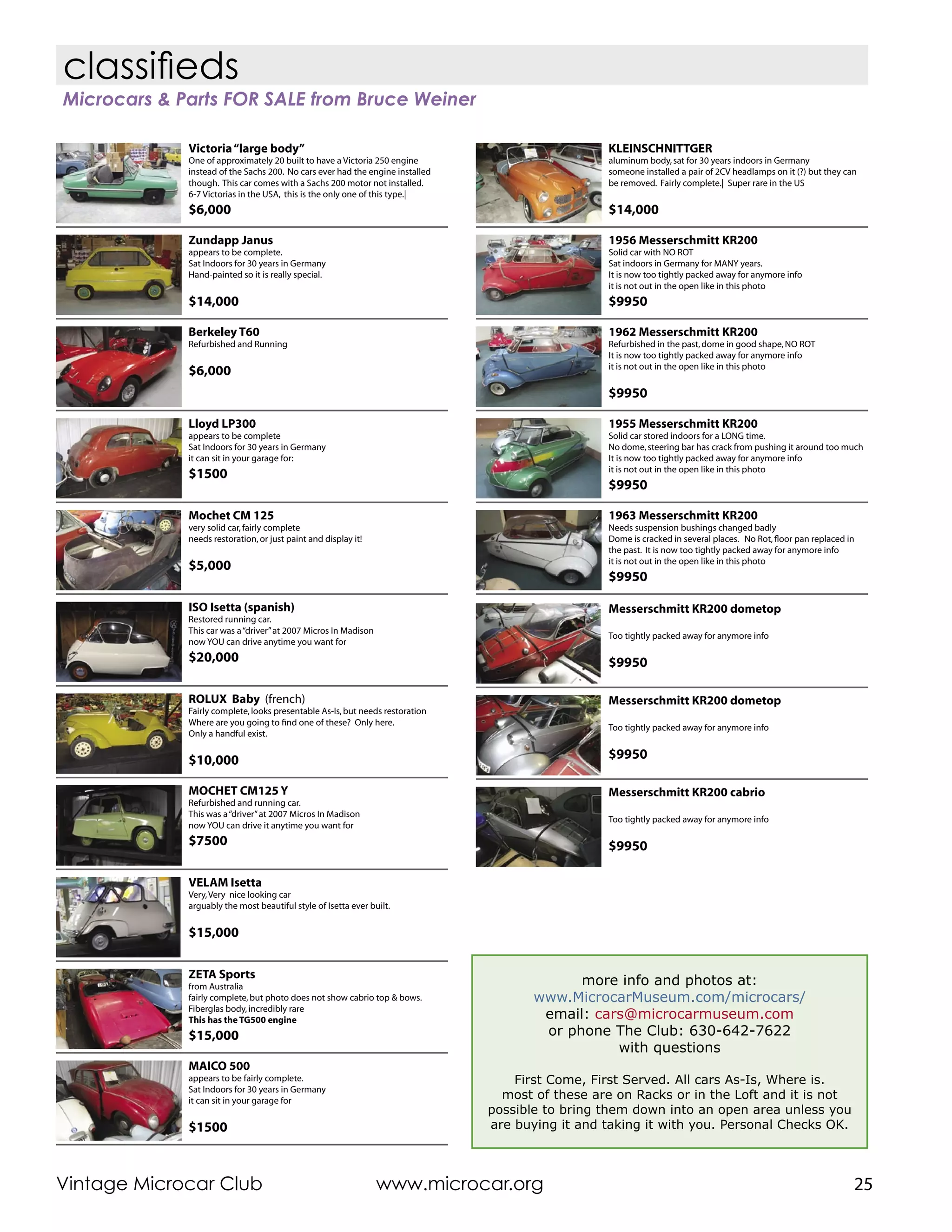 Bill Stankieiwcz Micro Car Issue | PDF