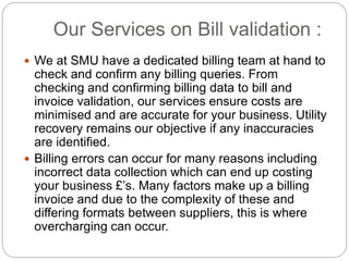 Bill validation | PPT