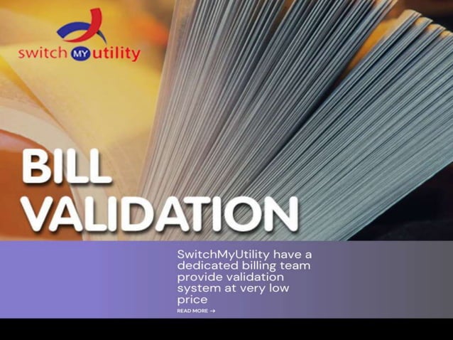 Bill validation | PPT