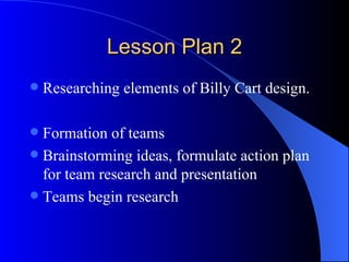 "Billy Cart" Unit | PPT