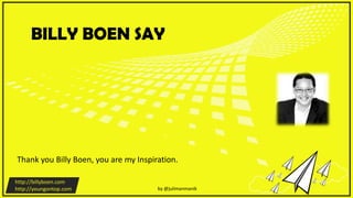 Billy Boen Say | PPTX