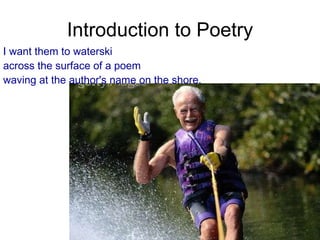 Billy Collins Introduction to Poetry | PPS