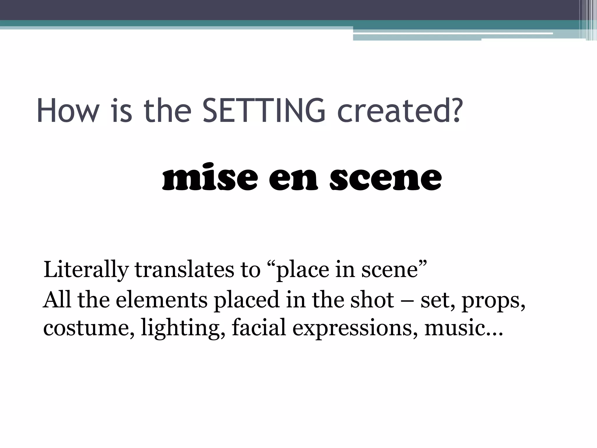 Into The World: Billy Elliot-Setting | PPTX