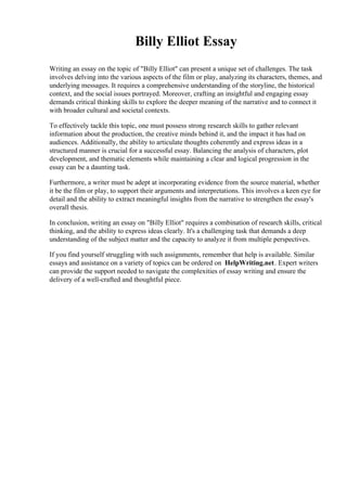 Billy Elliot Essay.pdf