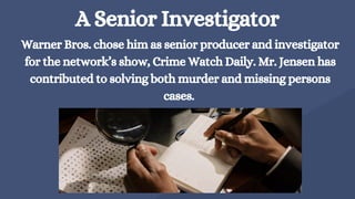 Billy Jensen - A Senior Producer | PPT