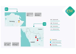 Malaysia Data Center Landscape, Where is the next hotspot to place your ...