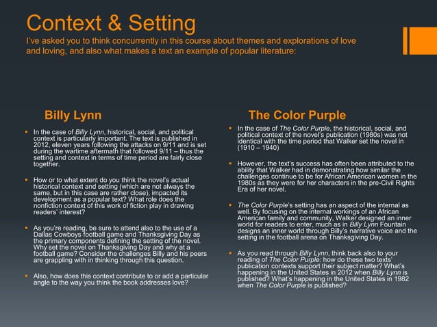 Billy Lynn’s Long Halftime Walk | PPT