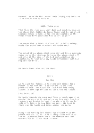 Billy script final | PDF