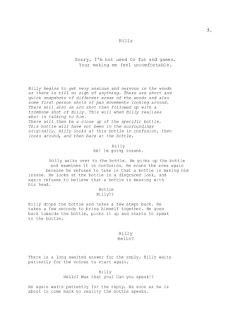 Billy script final | PDF