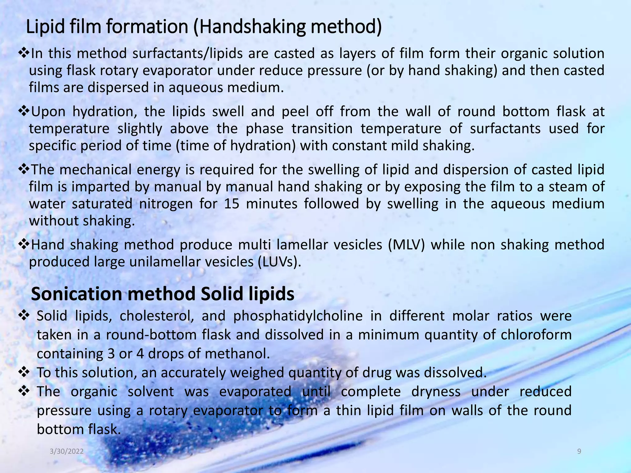 Bilosomes and emulsomes.pptx